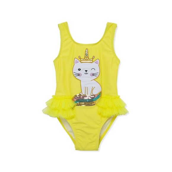 Flapdoodles | Swim | Flapdoodles Girls Cat Swimsuit | Poshmark